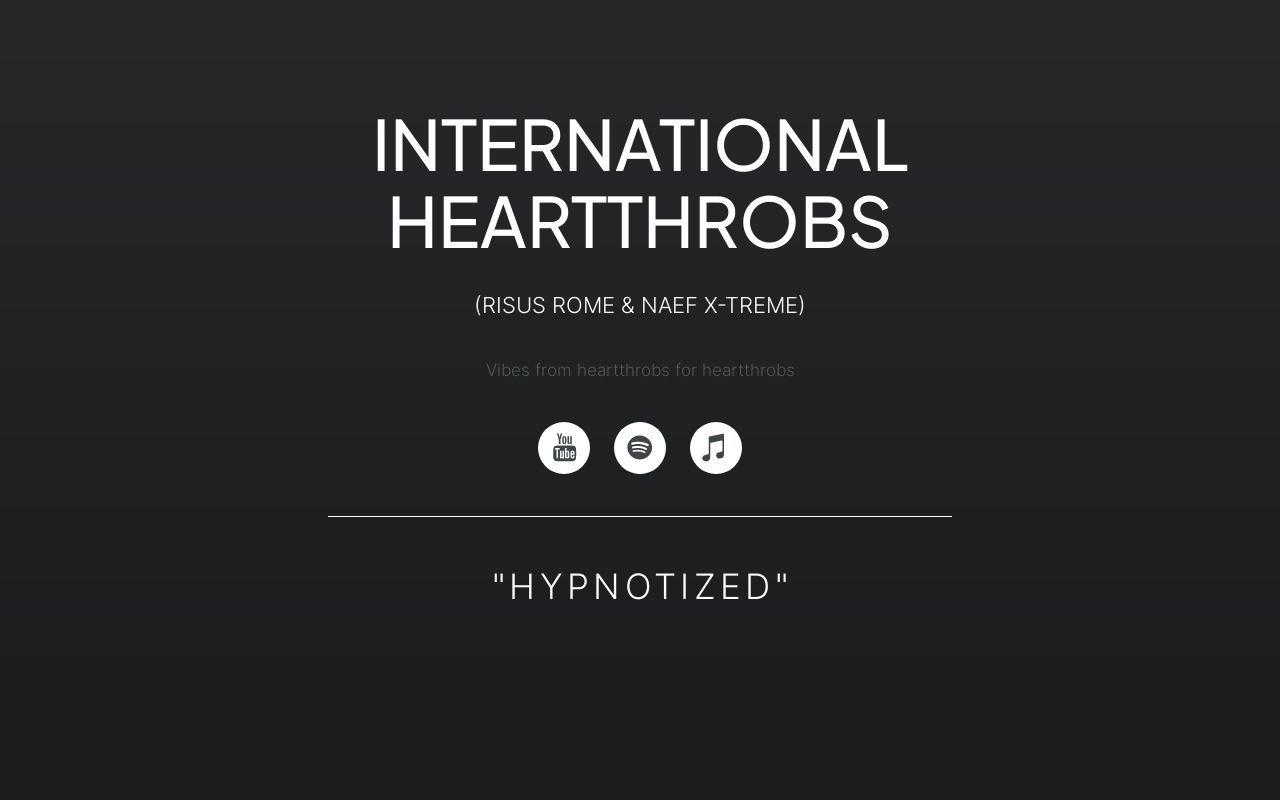 INTERNATIONAL HEARTTHROBS